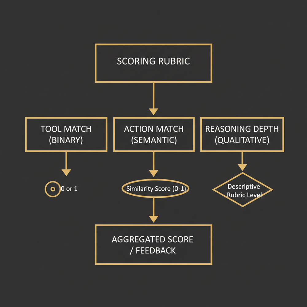 LLM-as-Judge: Scoring Free-Text Predictions Against AI Agent Actions ...