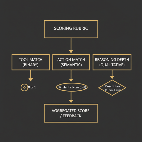 LLM-as-Judge: Scoring Free-Text Predictions Against AI Agent Actions ...